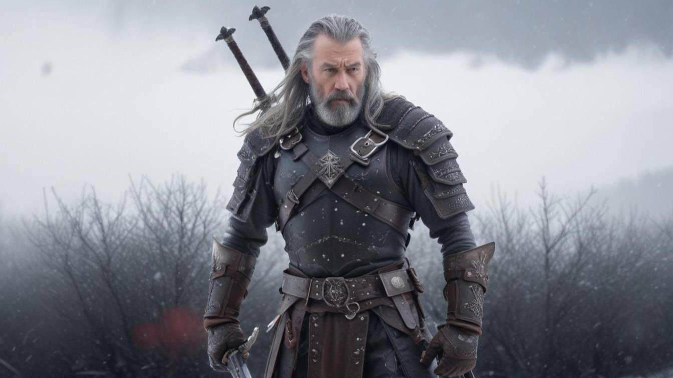 Ведьмак - молчаливый герой (The Witcher - silent hero)