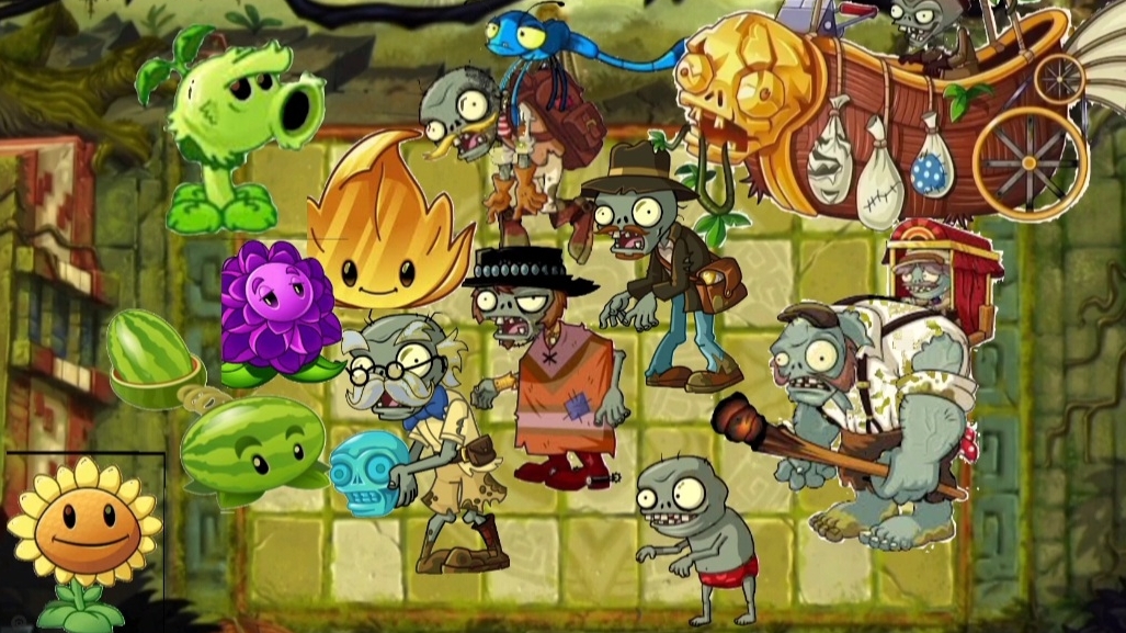 сразится против зомбосса в Plants vs Zombis 2