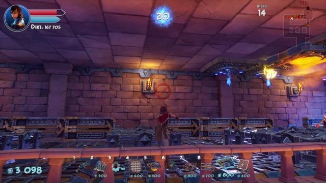 Orcs Must Die! 3. Какие ловушки лучше. Смотрим сочетание - баррикада шипы и метатель пил.