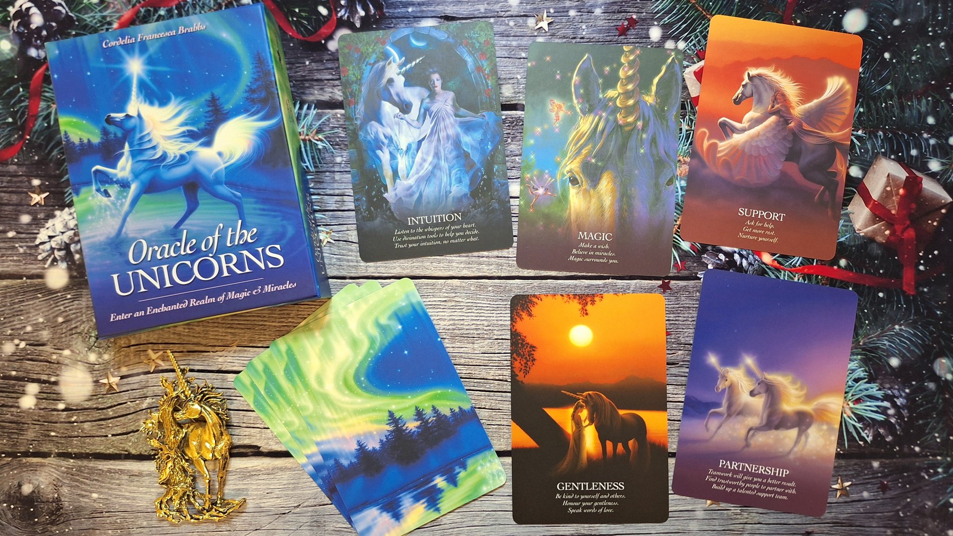 Обзор колоды "Oracle of the Unicorns" 🦄🦄 "Оракул Единорогов" + значения карт 🦄🦄