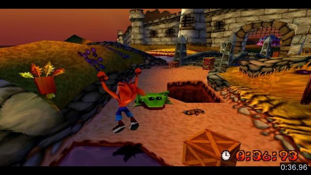 Crash Bandicoot: Warped | Платина - Бег на время | Gee Wiz