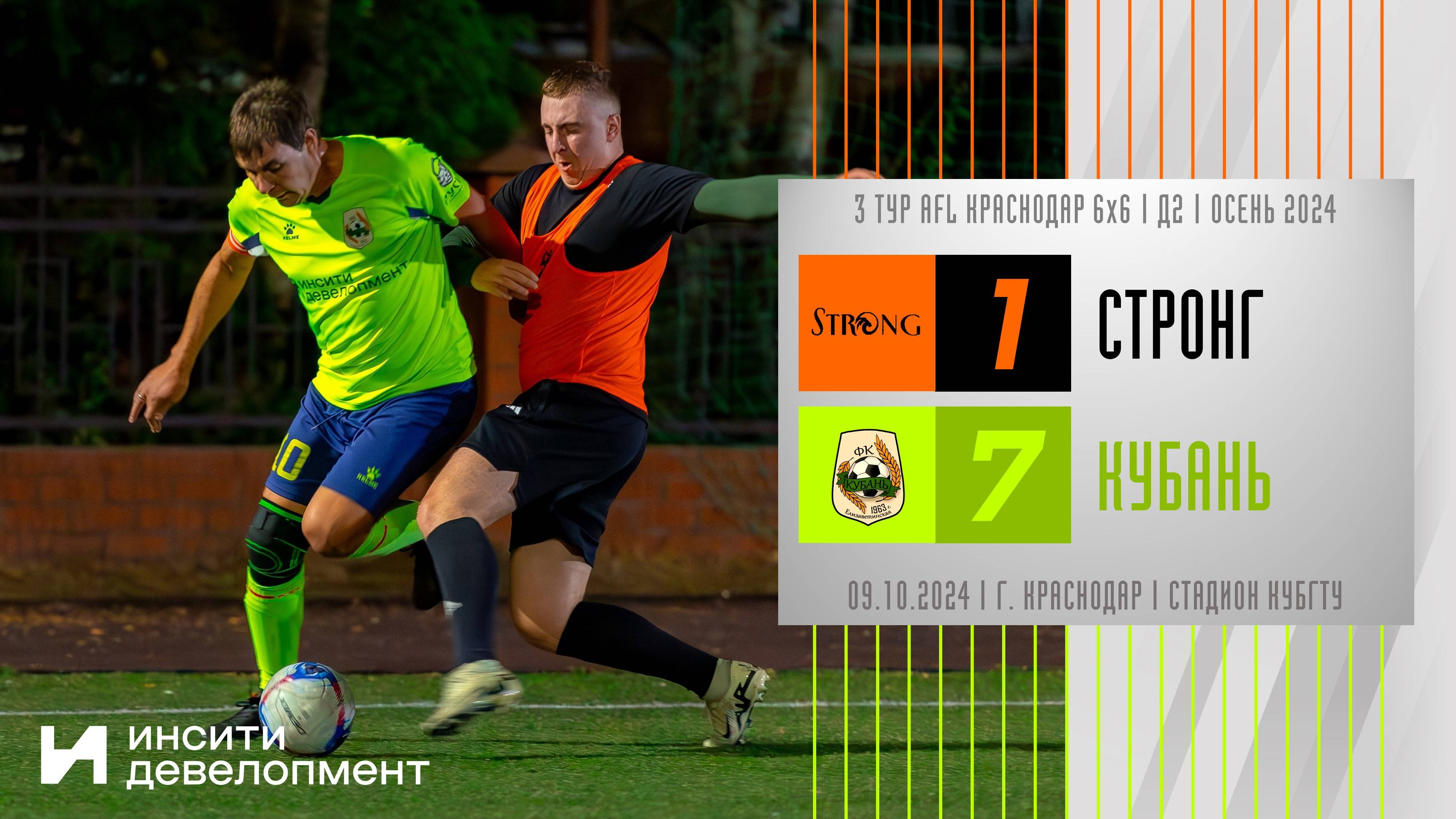 Стронг - Кубань | 09.10.2024