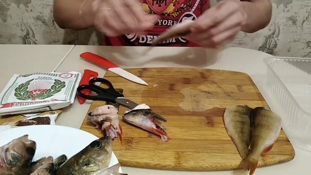 Жёлтый полосатик из окуня