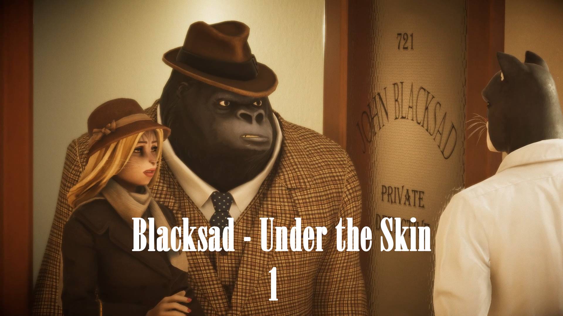 Blacksad - Under the Skin № 1 (БУЙНЫЙ НОСОРОГ И КОТИЙ ДЕТЕКТИВ)