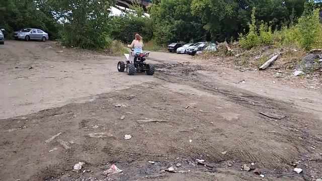 Покатушки на квадроцикле Стрелка реки Самара