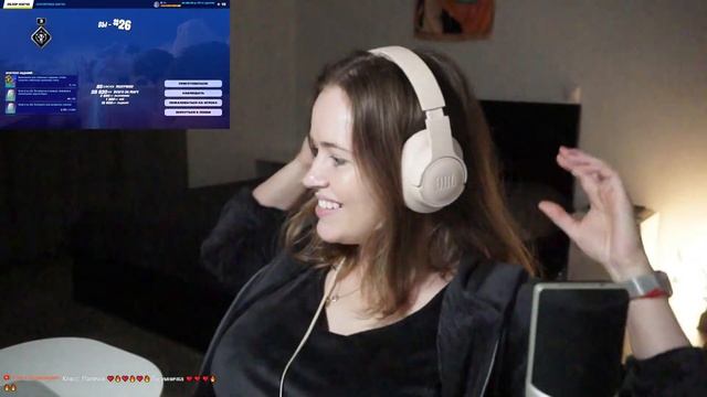#4 stream Полина Гренц // Fortnite