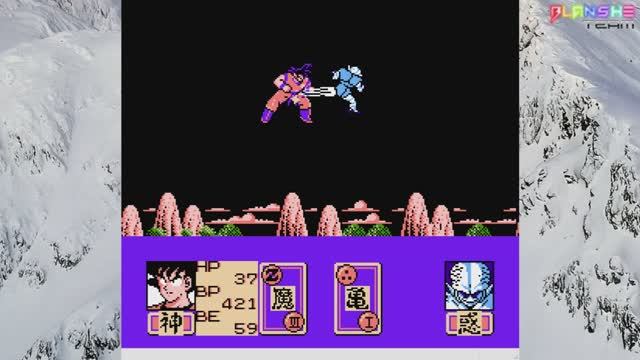 Геймплей Dragon Ball Z: Kyōshū! Saiyajin (2 попытки). Пиколло и Гоку против армии Фриззы.