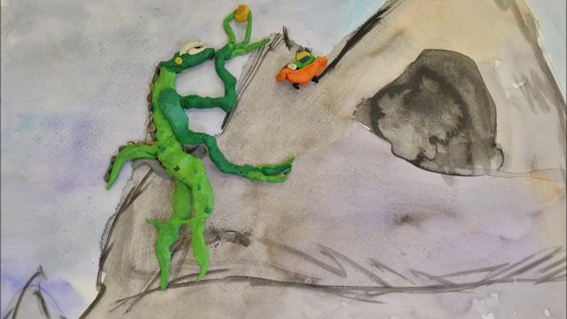 Человек против монстра