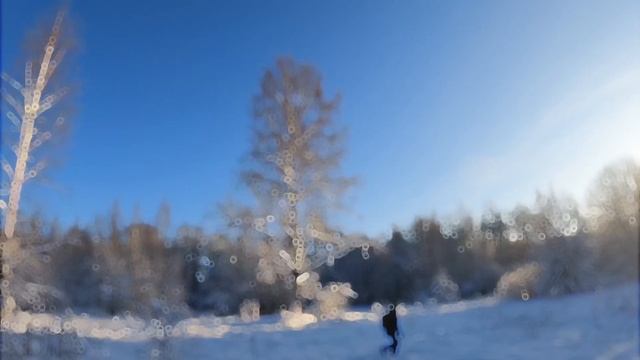 В поисках развалин церкви в зимнем лесу