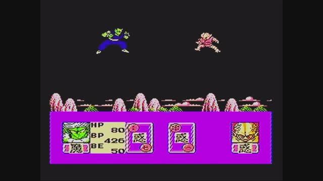 Геймплей Dragon Ball Z: Kyōshū! Saiyajin с карты захвата. Игра на Famicom по аниме.