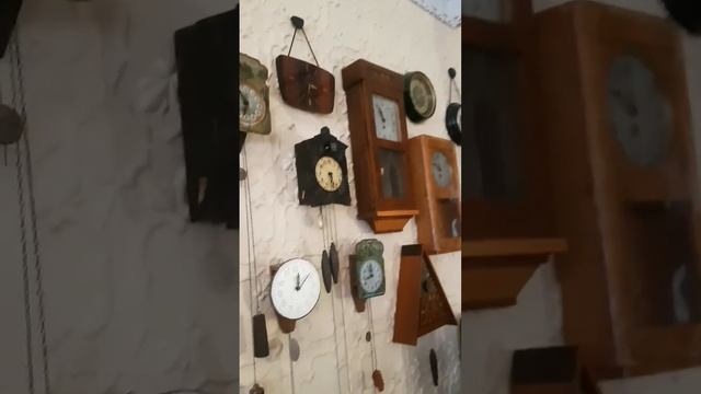 2021.03.26 - Рыбинск, в музее часы с кукушкой