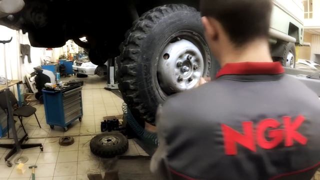 Луаз #3: Дефектовка. Проверка колодок