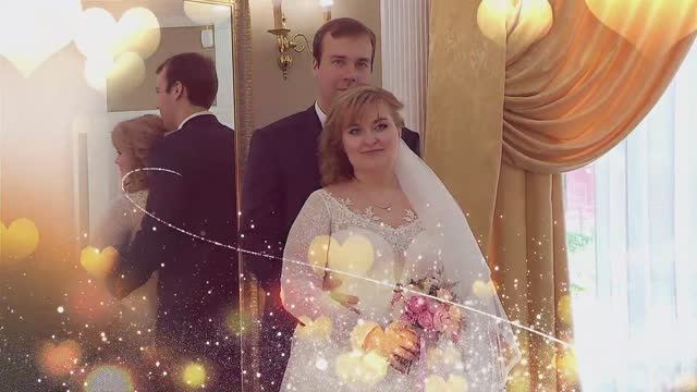 Свадебная заставка Фёдор и Анастасия FULL HD 301082193ФВ