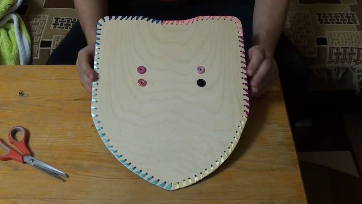 Щит из фанеры для ребенка своими руками