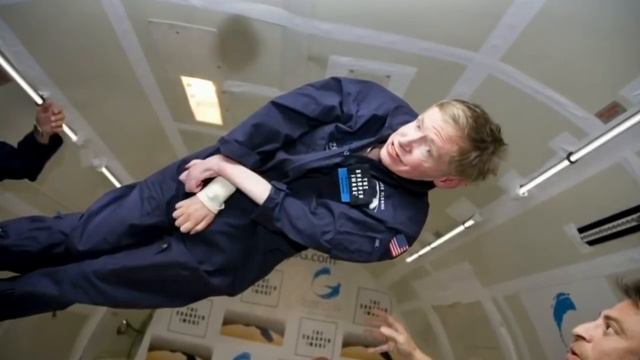 Стивен Хокинг — полет в невесомости