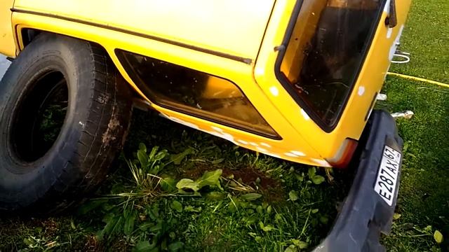 ОКА перевернули локальный ремонт в полевых условиях часть1