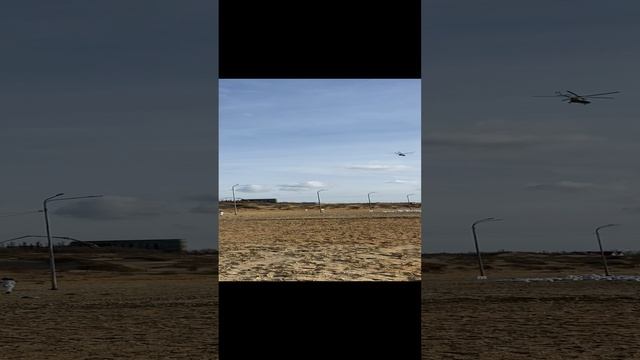 Вертолёты на катастрофе в Анапе