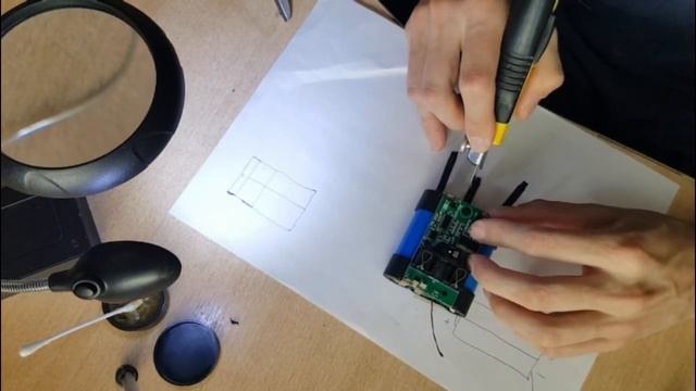 Замена аккумуляторов в блоке шуруповерта "Белмаш"