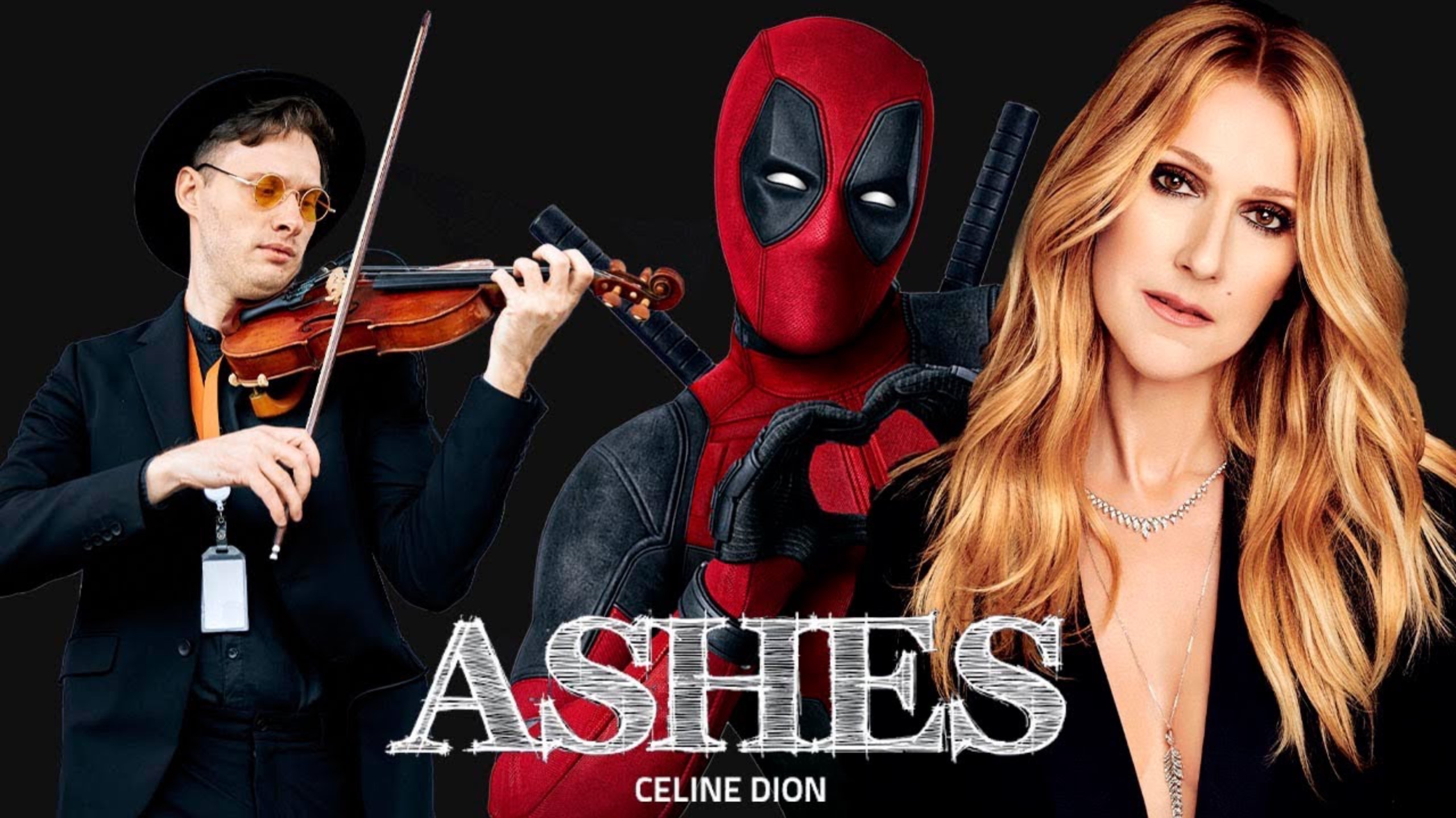 Скрипка Караоке | Celine Dion - Ashes (from Deadpool 2) | + НОТЫ и МИНУС!