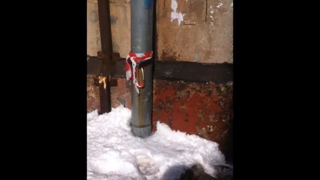 Фонтан из трубы