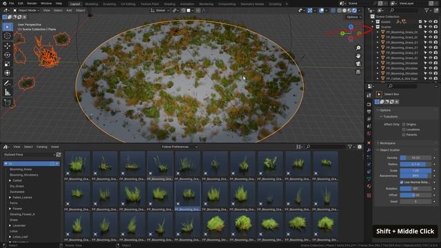 4_Мне нравится этот бесплатный инструмент Scatter для Blende