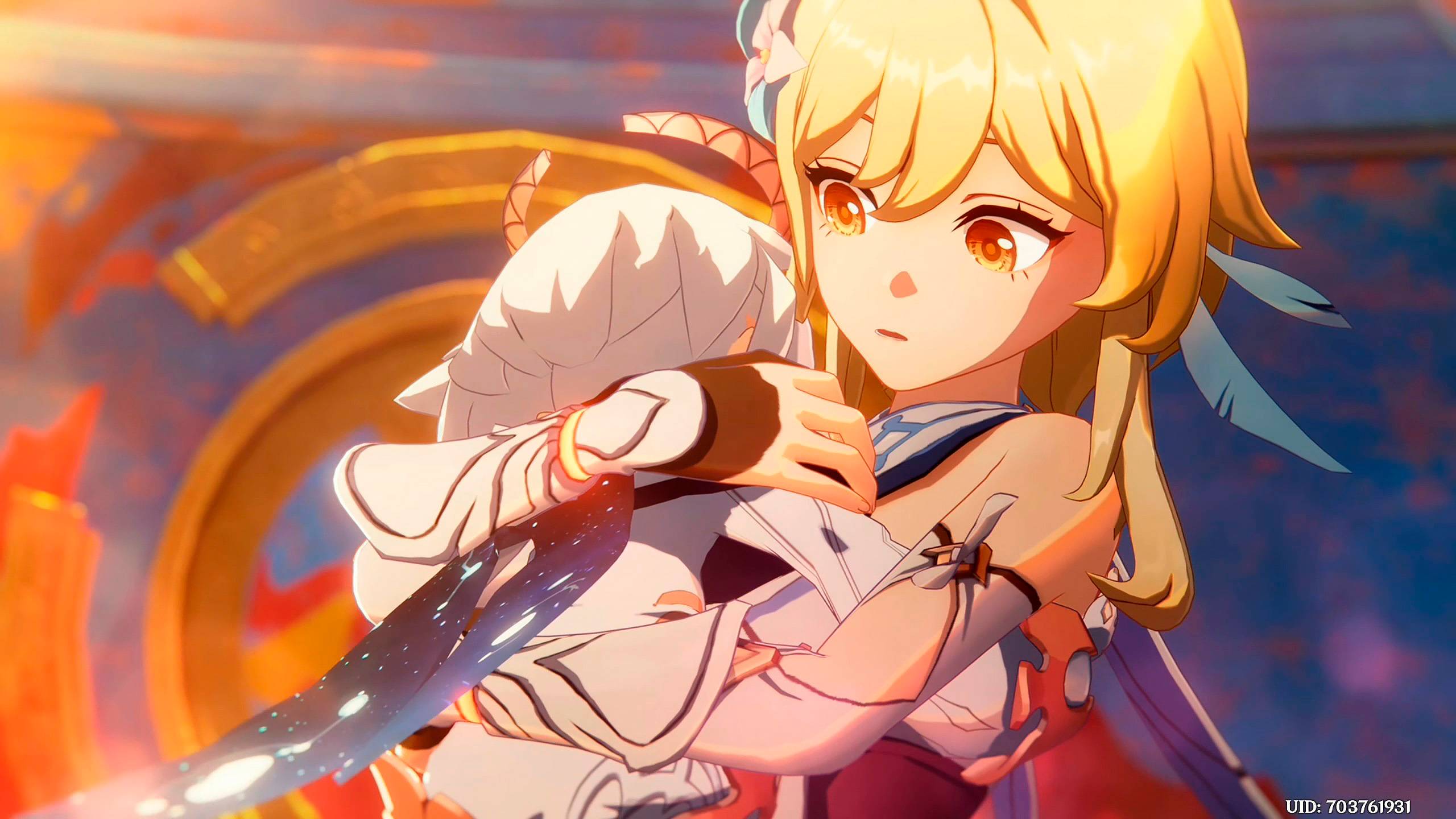 🎵 Мир Тэйвата такой замечательный (трек создан в Suno)! Genshin Impact. Битва с бездной в Натлане.