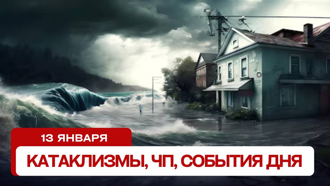 Новости сегодня 13.01.2025. Катаклизмы за день, ЧП, события дня