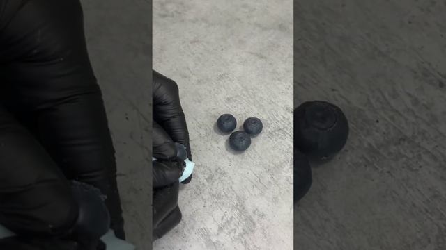 Силиконовая форма №566 "Ягода - Голубика"