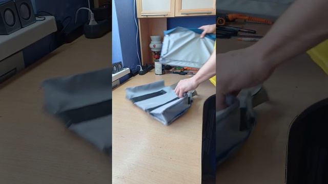 Сумка-портфель для ноутбука #shorts #сумка #своимируками