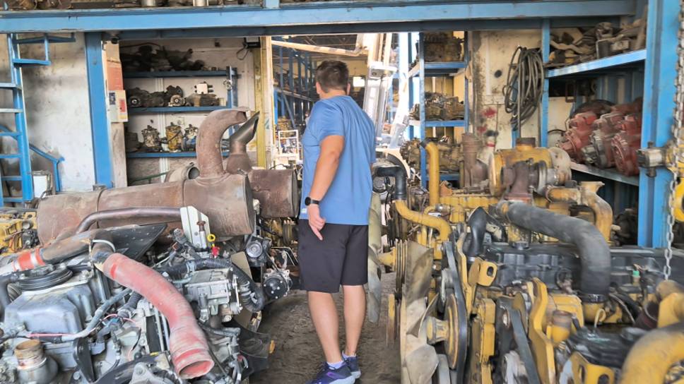 ЧАСТЬ 2 ! Один день поисков мотора на спецтехнику! Двигатель MAN JCB CAT KOMATSU DEUTZ VOLVO