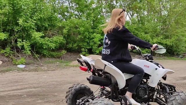 Покатушки 2024. Осваиваем лужу)))))