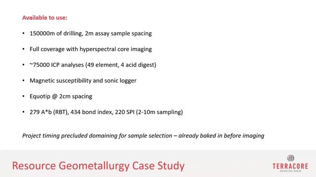 Paul Linton - Hyperspectral Core Imagine - Geometallurgical Applications