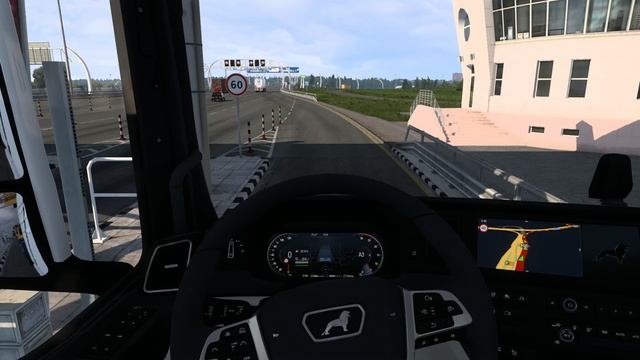 Euro Truck Simulator 2 и ProMods 2.73. Из Питера в Кутаиси. Часть 1. Остановился возле Пярну