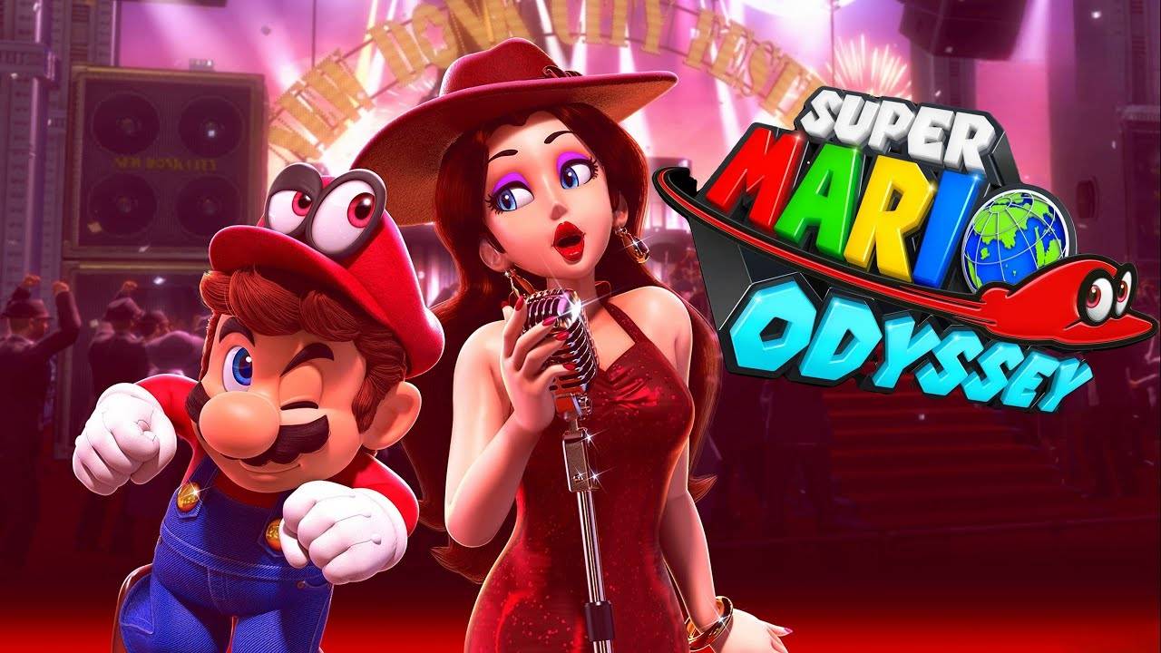 Эффектное выступление Марио _Super Mario Odyssey_Видео 3