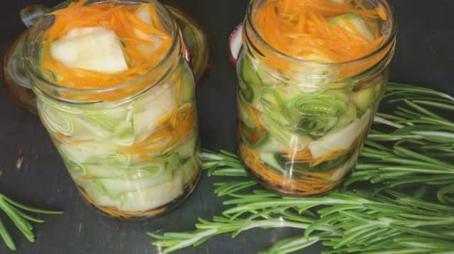 Кабачки на зиму.