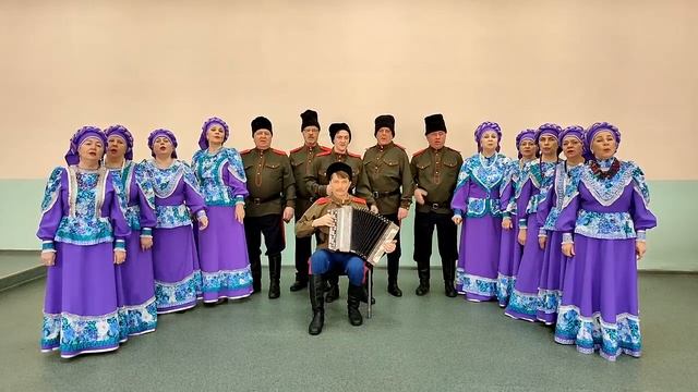"Течет речка по песочку" Хор казачьей песни "Раздолье"