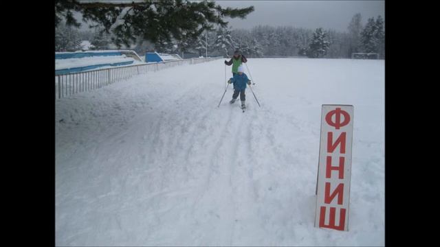 Ксюша на лыжне России!