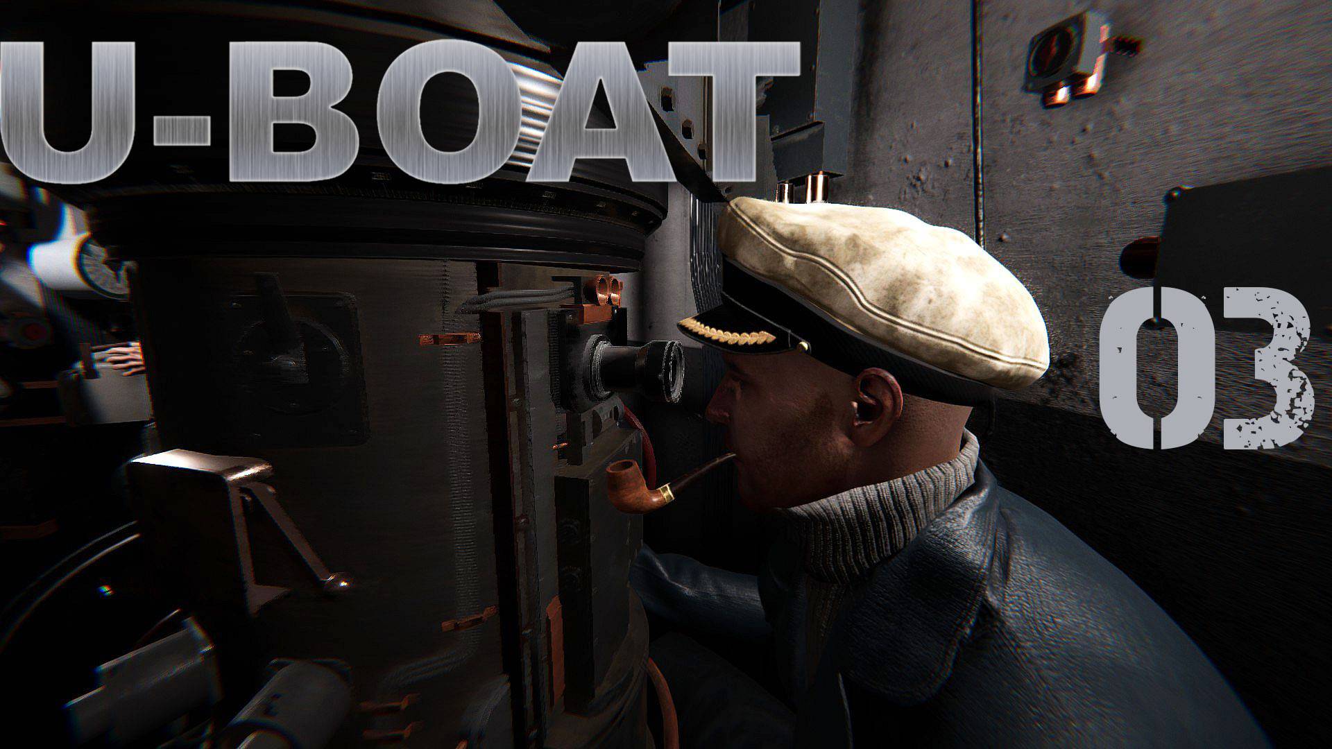 03. Uboat: Начало кампании. Поход 1, ч.3 - Гоп-Стоп на бриташек. ( От первого лица. Реализм - 96%)