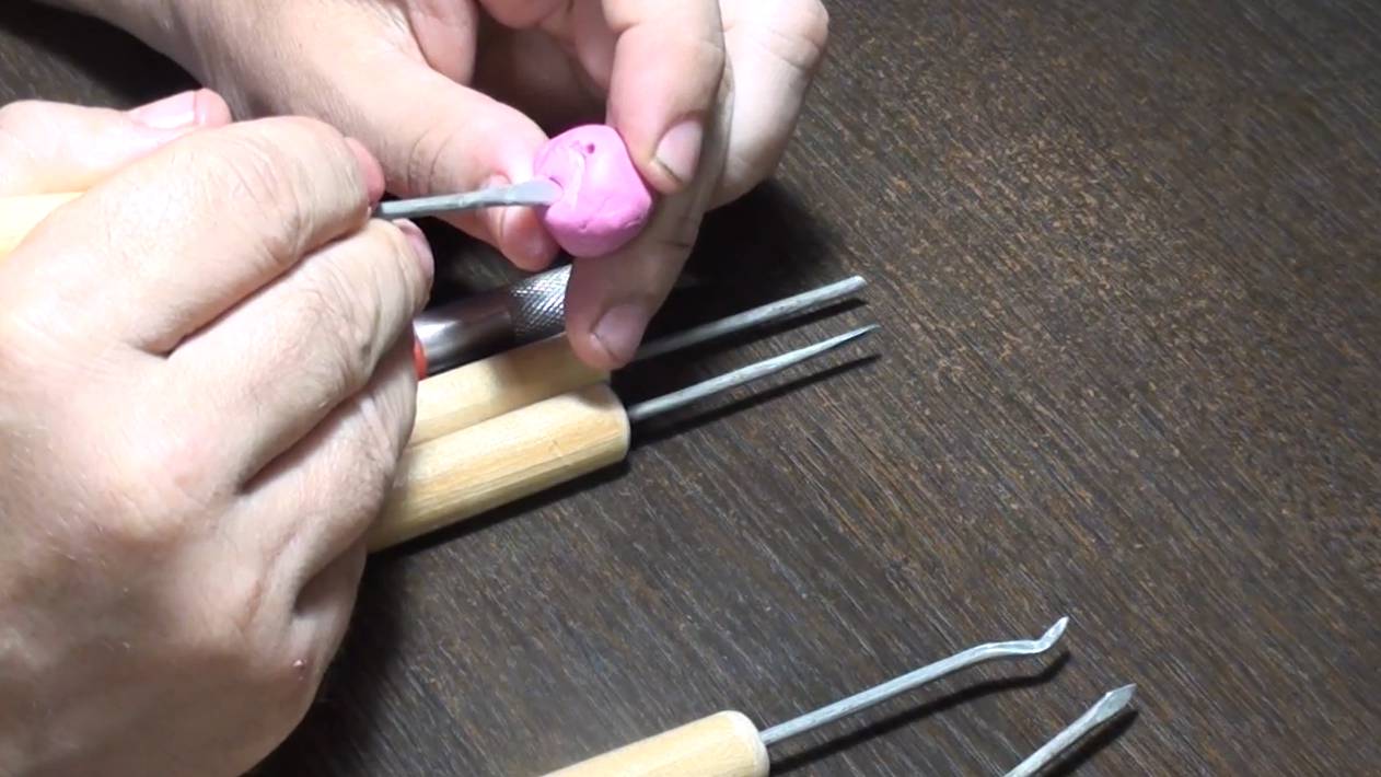 Набор инструментов своими руками для лепки