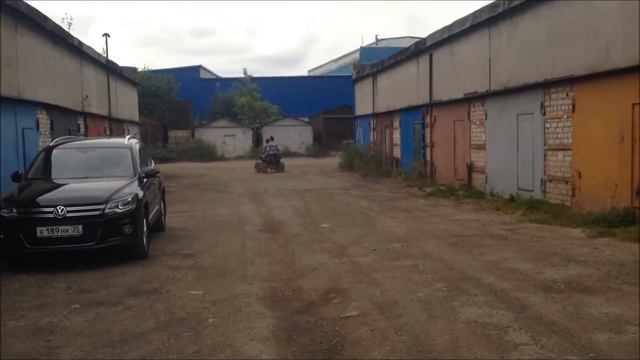 Катание на квадроцикле летом