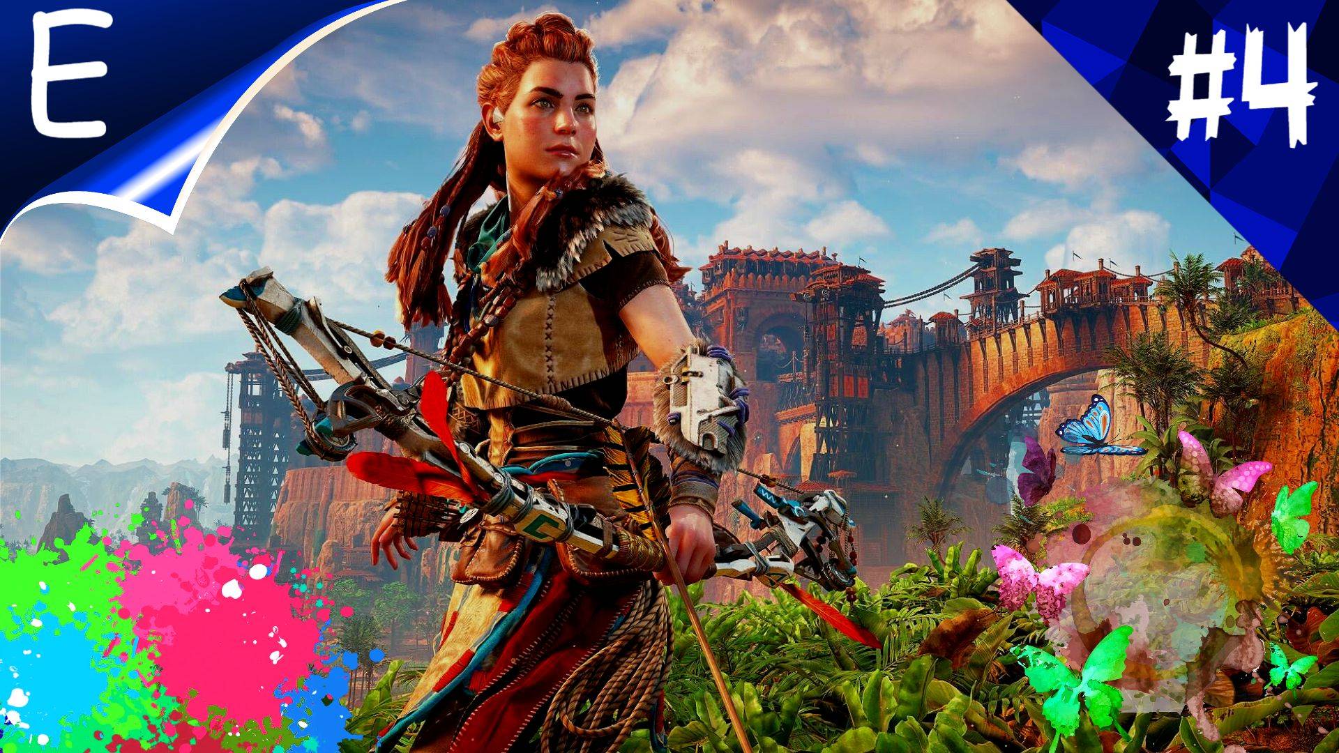 Horizon Zero Dawn Remastered ➤ ПРОХОЖДЕНИЕ #4 ➤ ДОБРАТЬСЯ ДО СОЛНЕЧНОЙ БАШНИ