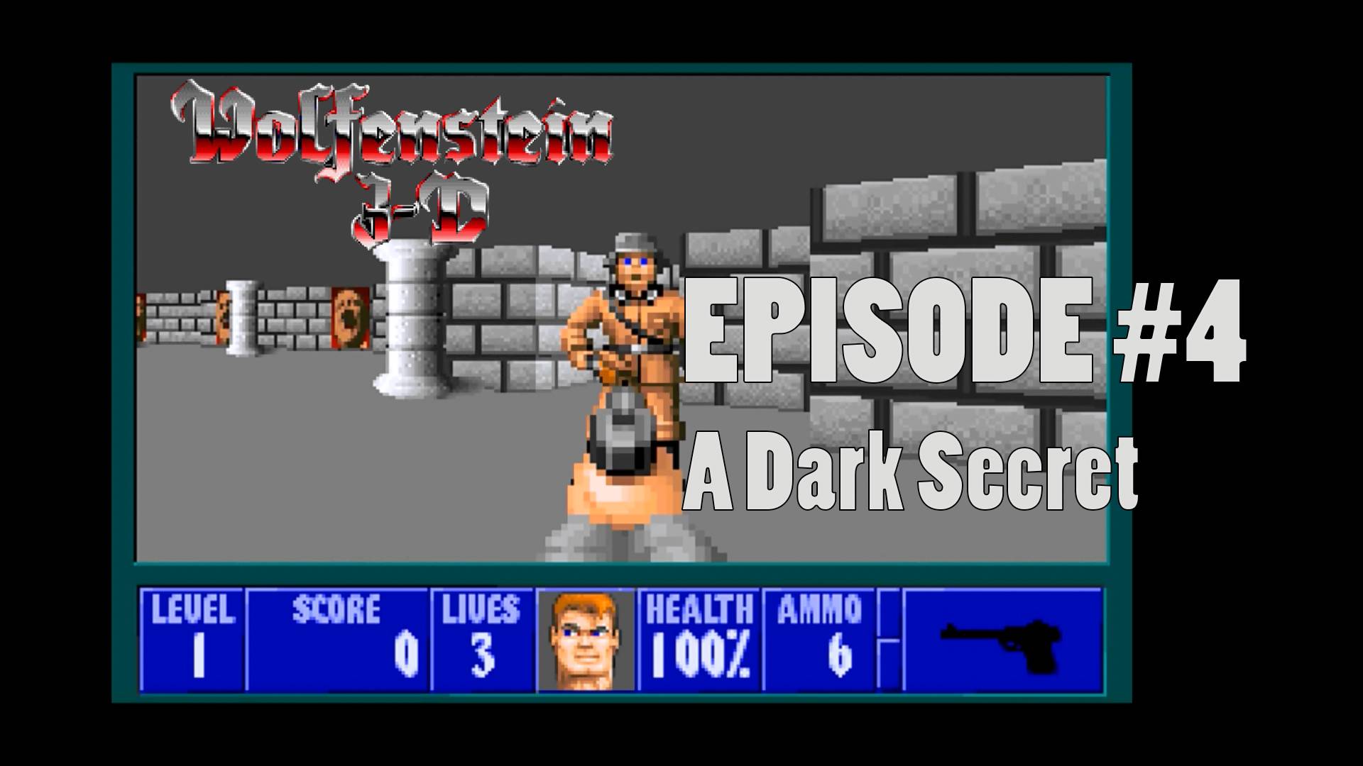 Wolfeinstein 3D - Episode 4 (прохождение DOS version)