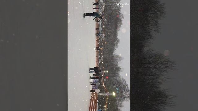 Каток. Мои зимние каникулы