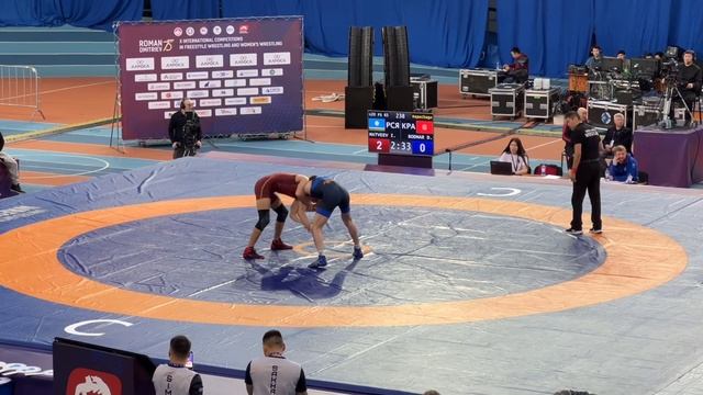 Утешительная схватка 65 кг Матвеев - Боднар