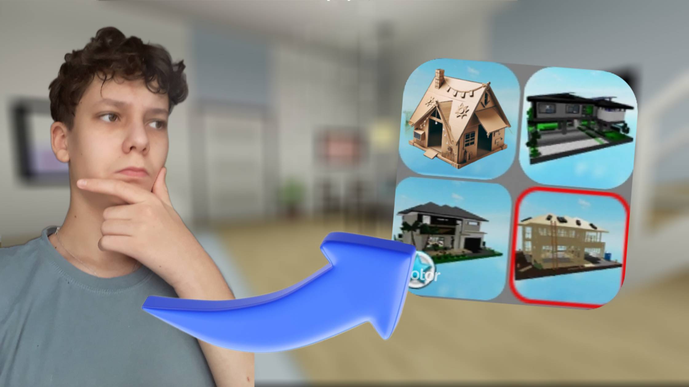 Построил картонный дом в брукхейвен!