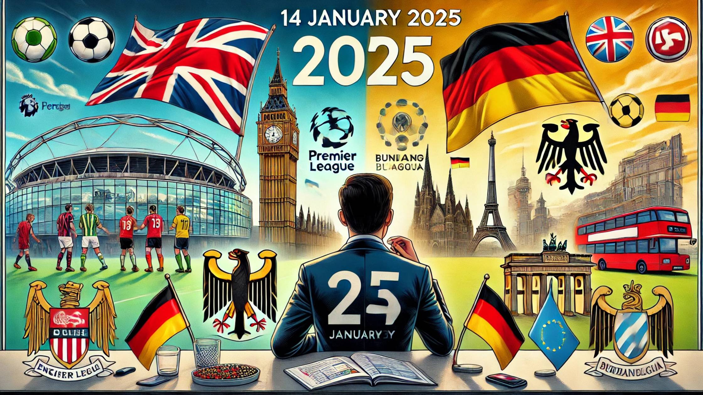 Анализ и прогнозы на весь тур. Англия. Премьер Лига. Германия. БундесЛига. 14 января 2025