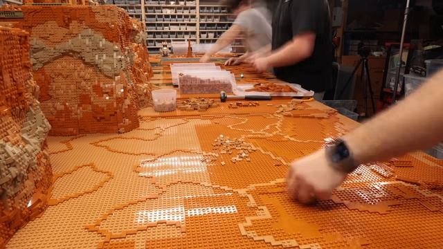 Building_Geonosis_in_9_minutes!_LEGO_Star_Wars_MOC_Timelapse