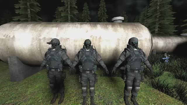 Garry's Mod обзор модов №34 (2-1) Модели комбайнов (Снова)