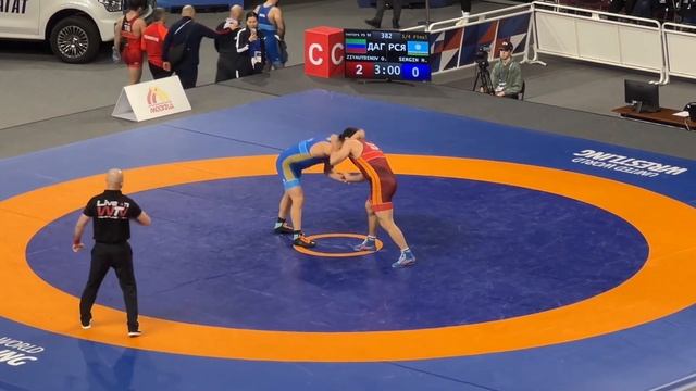 Кубок Ивана Ярыгина 2024г 1/4 финала 92кг Омар Зияутдинов - Ньургун Сергин