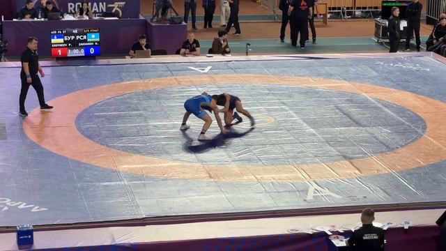 57 кг 1/4 финала Эрдынеев - Захаров